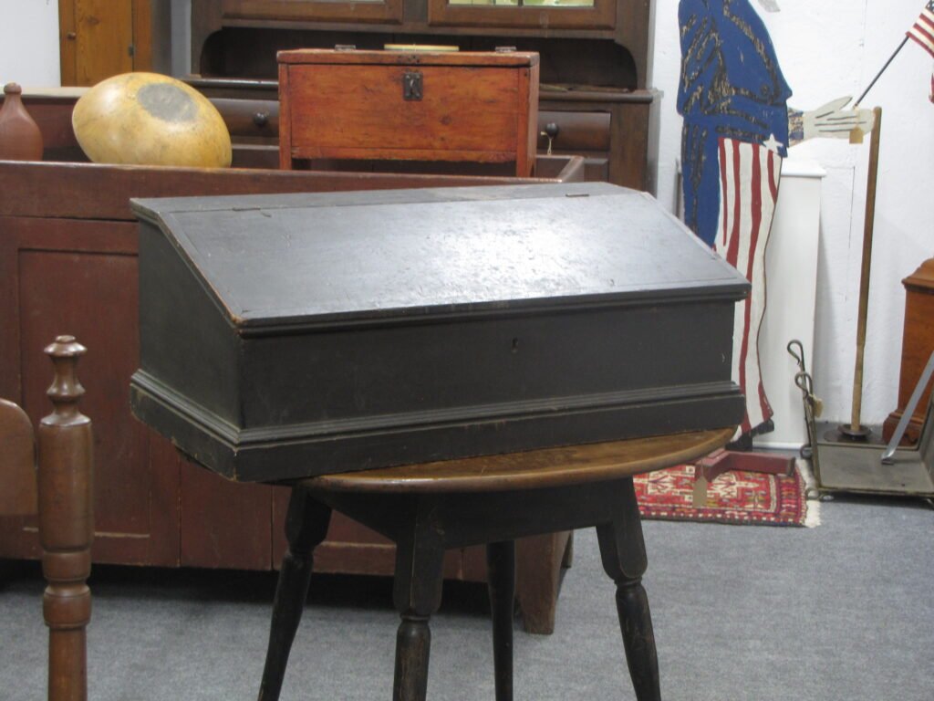 Green Painted Desk – Griffiths Antiques